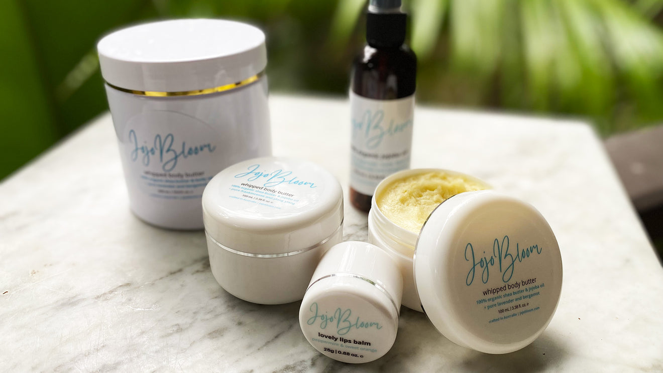 Jojo Bloom Natural Organic Skin Care. Hydrates, Moisturises, Softens ...